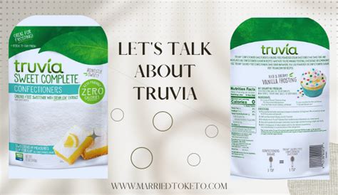 The Low Down On Truvia Sweetener And Keto Married To Keto