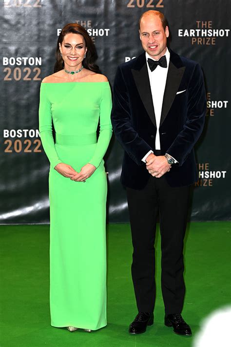Kate Middleton Wears Dianas Emerald Choker At Earthshot Prize Awards
