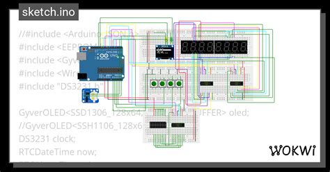 113 10 13 5 一層選單 Time Wokwi Esp32 Stm32 Arduino Simulator