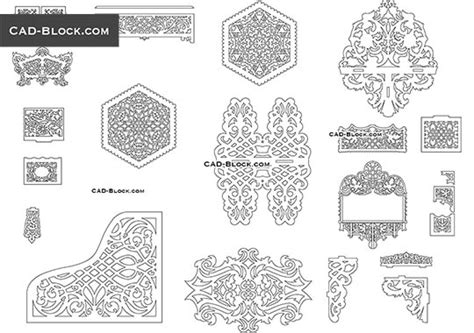 Jali Design Pattern Download Free AutoCA Block