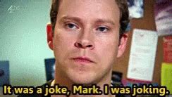 Peep Show Jez Peep Show Jez Christmas Joke Discover Share GIFs