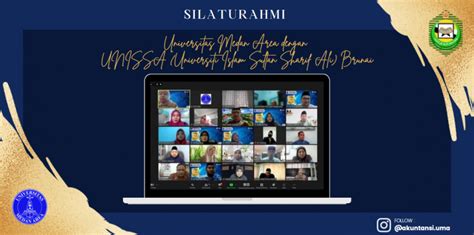 Silaturahmi Universitas Medan Area Dengan Sultan Syarif Ali Islamic
