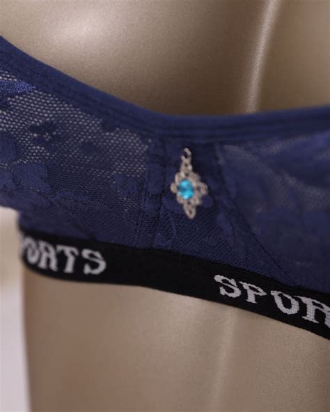 Perforated Sports Bra With Sport Print Daraghmeh