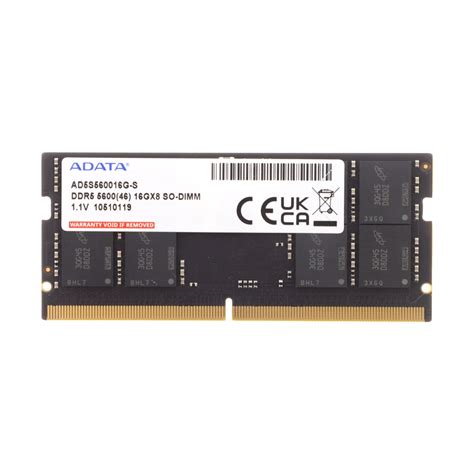 Ram Ddr55600 Nb 16gb Adata Ad5s560016g S