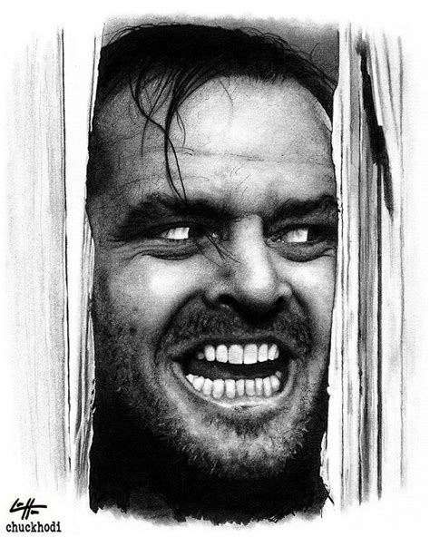 Here S Johnny Jack Torrance The Shining Jack Nicholson Redrum Scary