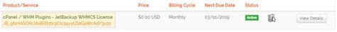 Getting Installing JetBackup WHMCS Module Documentation