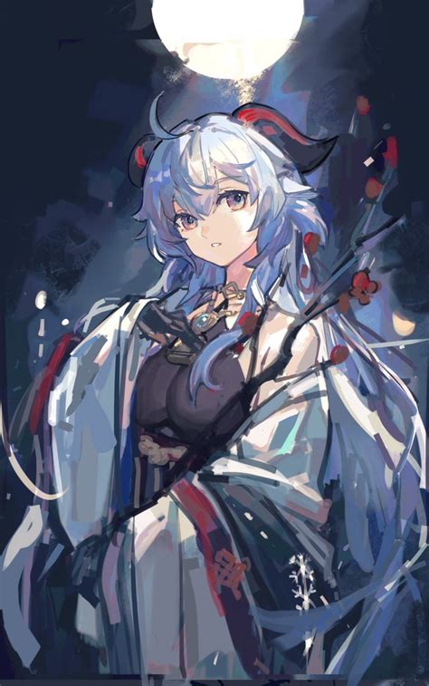 まんじゅう ヨォーヨ全裸待機 On Twitter Rt Ment502 原神 Genshin 甘雨（