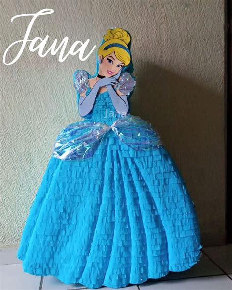 Aprender acerca 68 imagen como hacer piñatas de princesa cenicienta