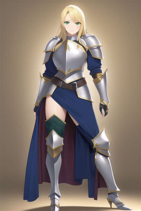 Female Paladin High Heel Armored Boots Gauntlets By Varm209 On Deviantart