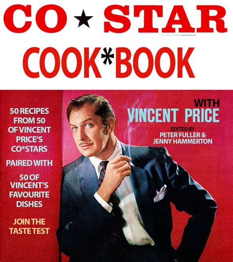 The Vincent Price Costar Cookbook Silver Screen Suppers