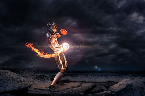 크리 에이 티브 권투 배경 사진 및 창의적인 일러스트 무료 다운로드 Lovepik