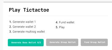 Kind Feature TicTacToe Add Wallet Generation Functionality Issue