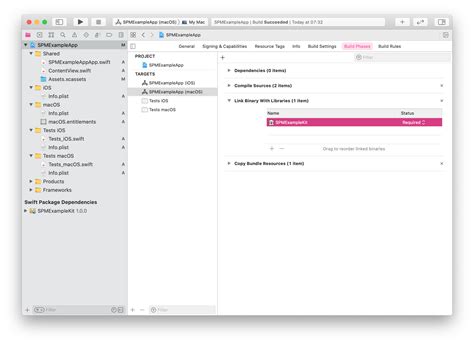 Using Swift Packages In All Multiplatform Swiftui App Targets Angelo