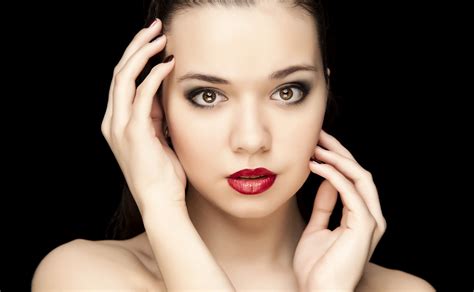 Face Women Model Portrait Long Hair Photography Black Hair Mouth Nose Skin Head