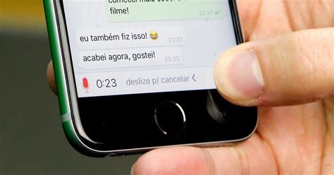 PORTAL RSantos WhatsApp deve eliminar botão de gravação de áudio e