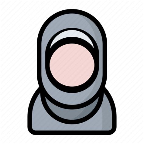 Avatar Female Girl Hijab Islam Icon Download On Iconfinder