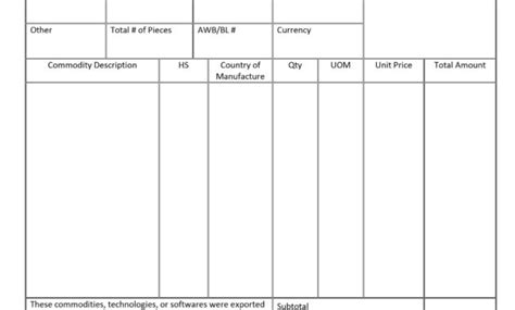 Sample Export Invoice Format Of Export Invoice In Excel Inside Business Invoice Template Uk 10