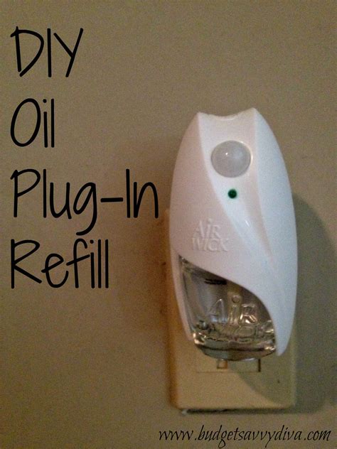 How To Make Homemade Scented Oil Plug In Refills Budget Savvy Diva