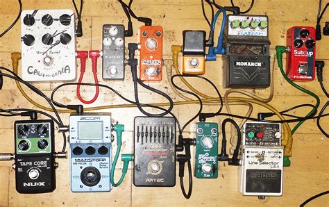 Full Midi Bass Pedalboard