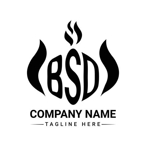 Creative Polygon Bsd Three Letter Logo Design 12665596 Vector Art At