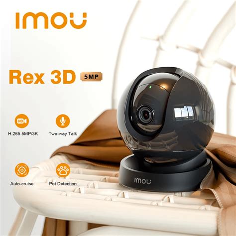 IMOU C Mara IP Rex 3D De 5MP Para Interiores Detecci N De Personas Y