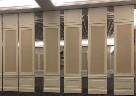 Oem Soundproof Folding Panel Partitions