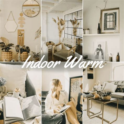 Indoor Warm Lightroom Presets Trendy Presets Lr
