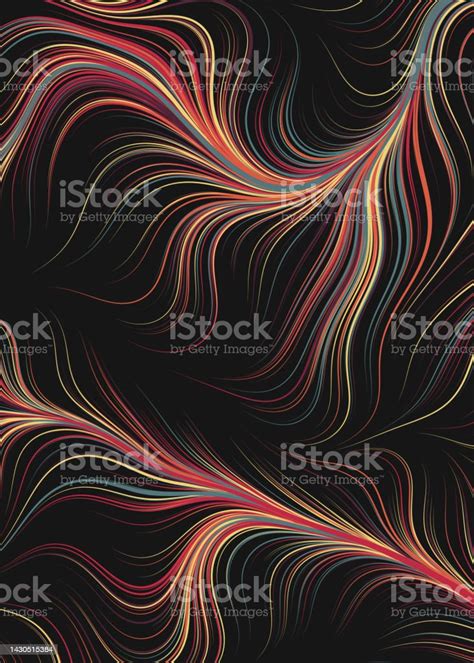 abstrak perlin noise pola geometris ilustrasi seni komputasi generatif
