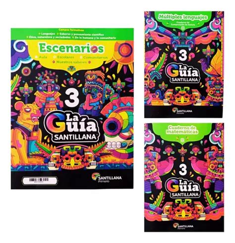 La Guia Santillana 3 2023 2024 Lenguas Matemáticas Envío gratis