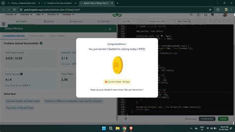 Mamidi Venu Gopal On Linkedin Geekstreak2024 Geeksforgeeks 30daysofcode