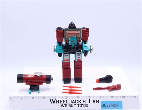 Perceptor 100 Complete 1985 Vintage G1 Transformers Microscope Figure