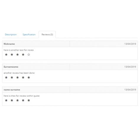 OpenCart Opencart Auto Product Reviews OCMOD
