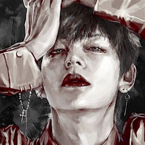 Пин от пользователя Bts на доске Kim Taehyung V Bts Лицо Фан арт
