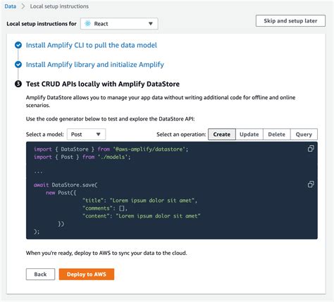 在 Aws 中国区使用 Amplify Studio 构建并部署 Serverless 全栈应用 亚马逊aws官方博客