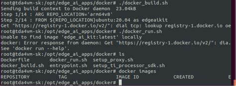SK TDA4VM The Port Does Not Show SK Tda4vm Processors Forum