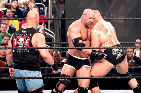 Goldberg Defeats Brock Lesnar