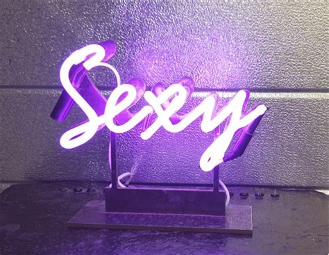 Sexy Purple Neon Signs