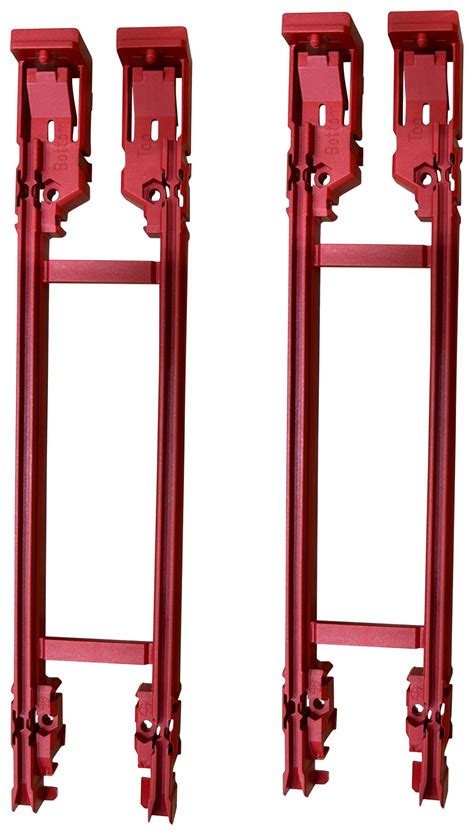 64560 074 Nvent Schroff Rail De Guidage Rouge 160mm Farnell Fr