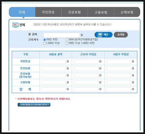 2023년 4대보험 요율 네이버 블로그
