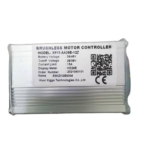 X813 Aa26e 12z Brushless Motor Controller 36v 48v 15a Kd21c Updated