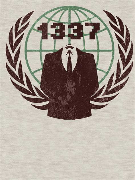 1337 Anonymous Leet Hacker Pullover Hoodie By Dailytees Redbubble