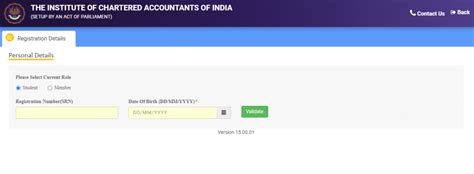 Icai Ssp Portal Registration Login And Services
