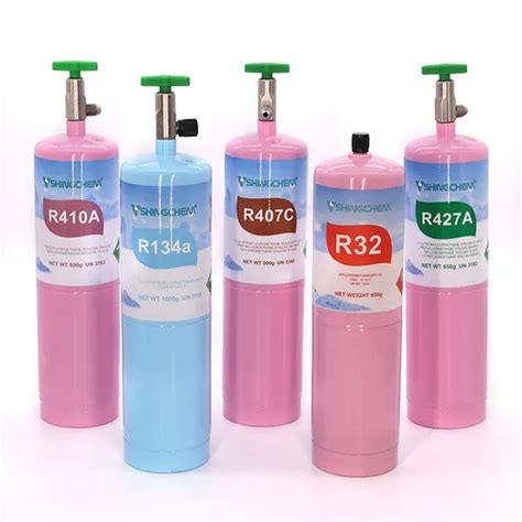 Shingchem High Quality Refrigerant Gas R134A Can R134A And
