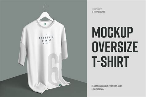 T Shirt Oversize On Hanger Mockup Graphic For Free