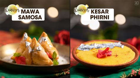 Easy Mawa Samosa And Kesar Phirni खस्ता मावा समोसा केसर फिरनी Bonus Mawa