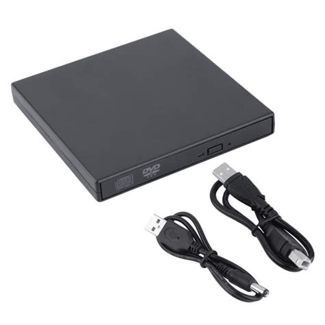 Nouveau Lecteur Dvd Externe Usb Cd Rw Cd Rw Lecteur Cd Rw Dvd Rom Noir Prix Pas Cher