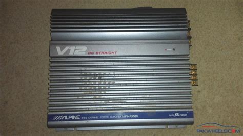 ALPINE MRV F S Channel Power Amplifier V FOR SALE Car Parts PakWheels Forums