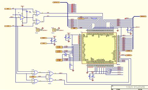 基于三星s3c2410a芯片的 Arm9核心板protel99se设计硬件（原理图pcb）工程文件三星arm9线路图 Csdn博客