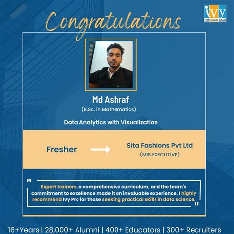 ivy professional school on linkedin ivyreviews datasciencecareer