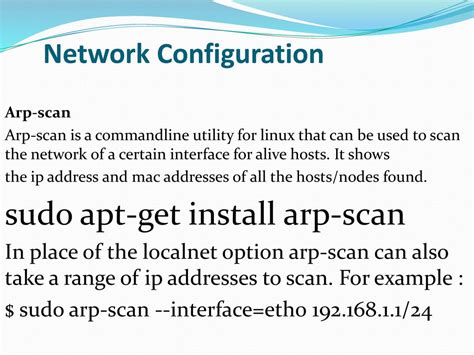 Linux Ubuntu Network Commands 3 As Ppt Download